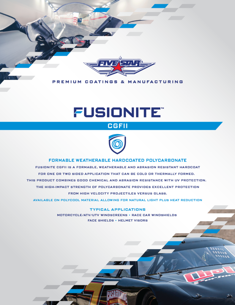 Polycarbonate Data Sheets | Five Star Fabricating, Inc.